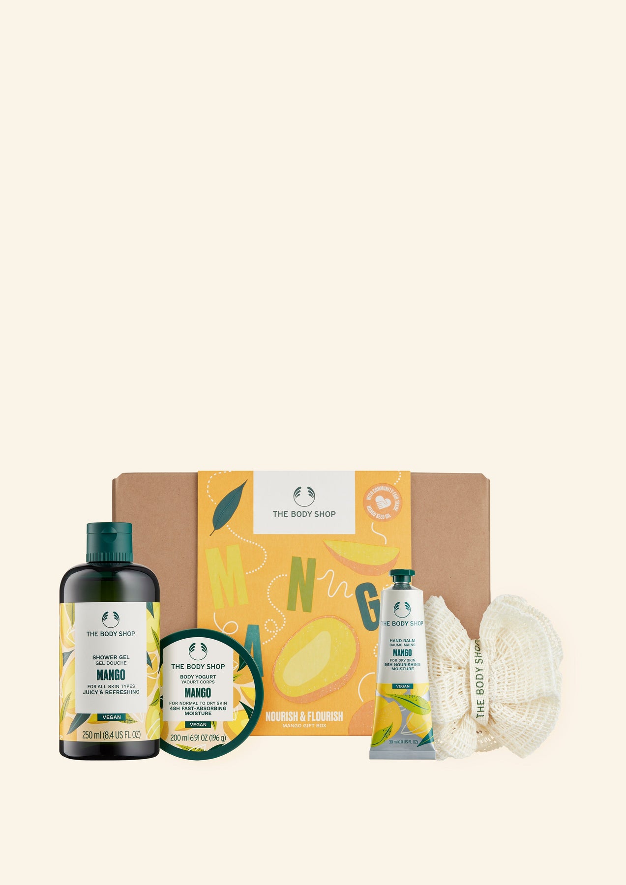 Nourish & Flourish Mango Gift Box – The Body Shop Denmark